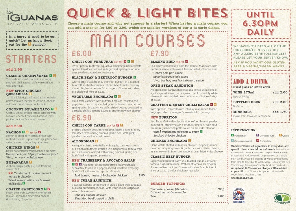 Menu designs we love – Lunad media and communication
